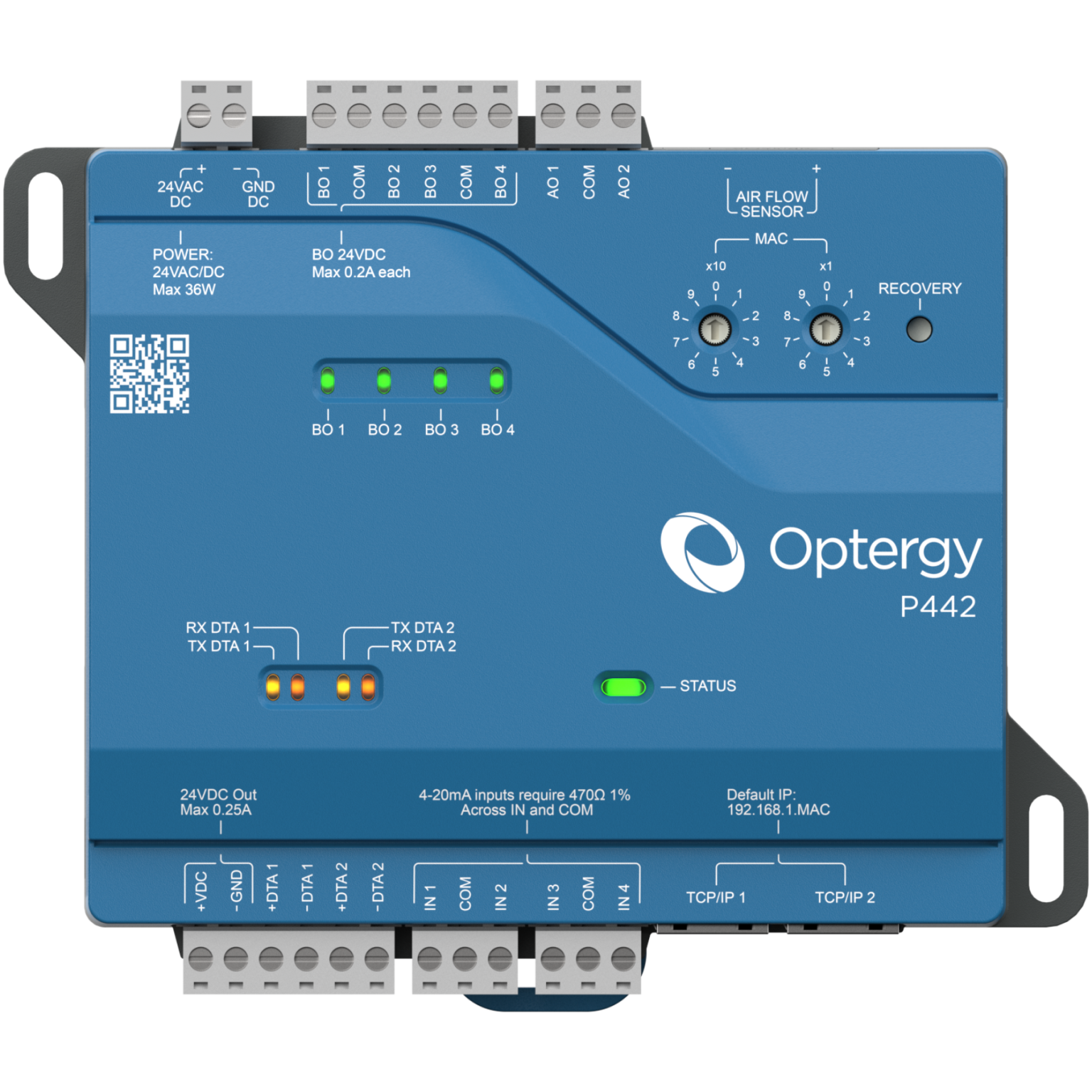 Smart Edge Controller | Optergy P442 | Optergy Edge Range